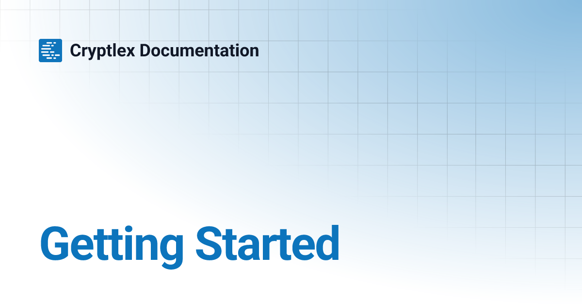 Getting Started | Cryptlex Documentation